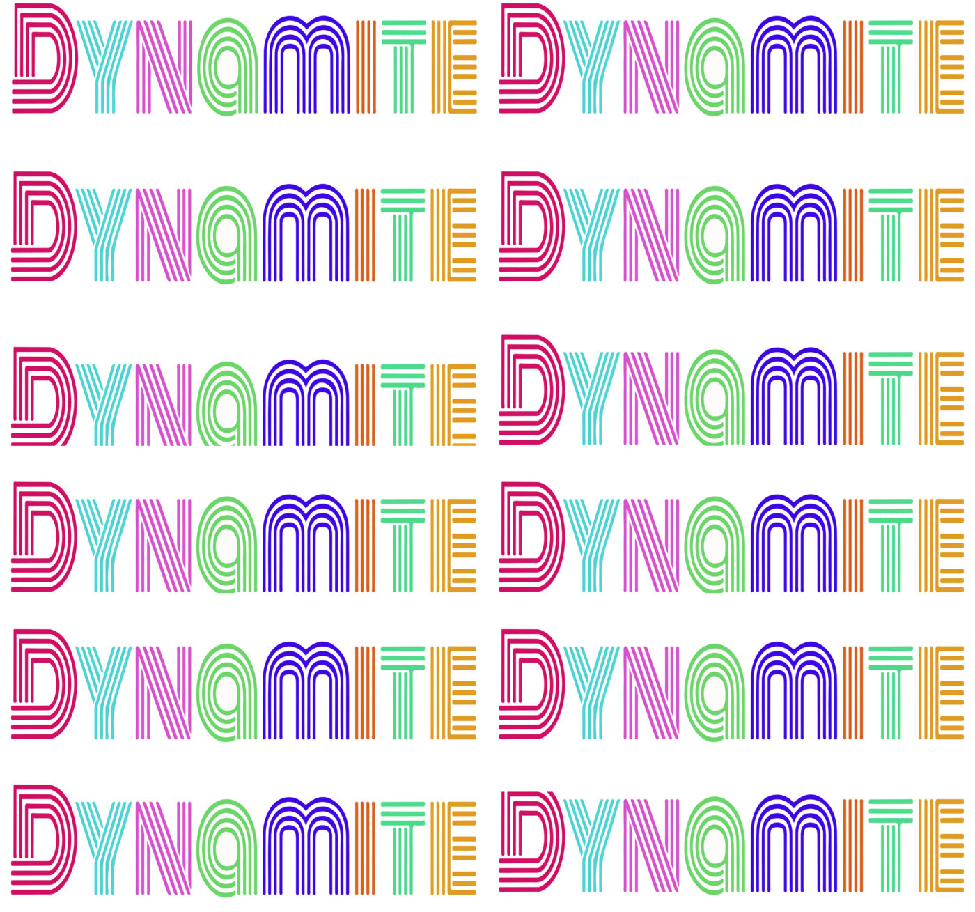 Personalised BTS Dynamite luxury wrapping paper | Personalised ...