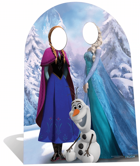 Frozen Stand-In Child Sized Cutout | Personalised Cardboard Cutouts