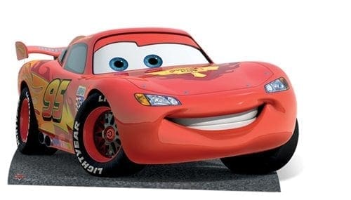 Cars Lightning McQueen Character Cutout