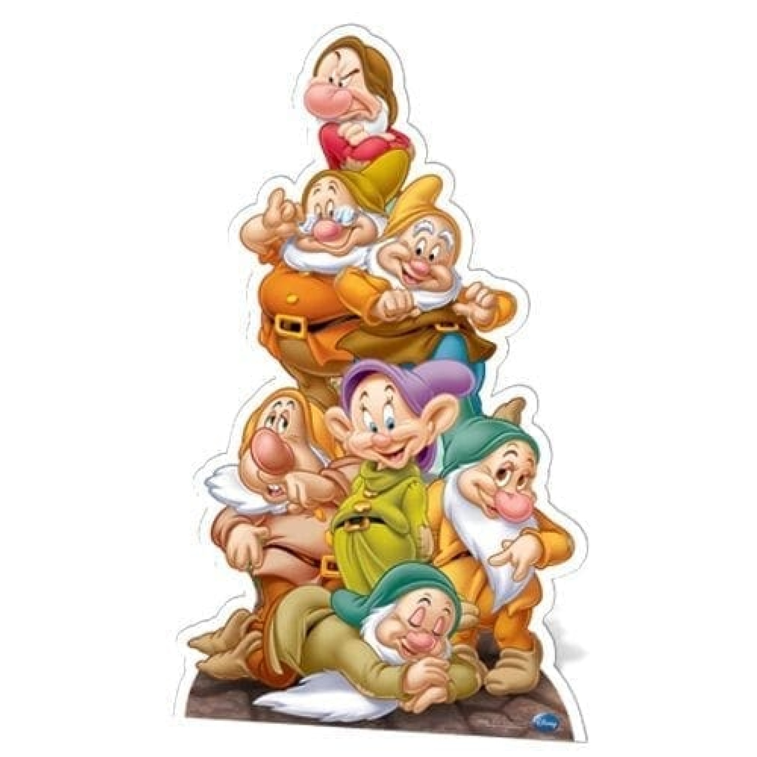 Seven Dwarves Cutout | Personalised Cardboard Cutouts