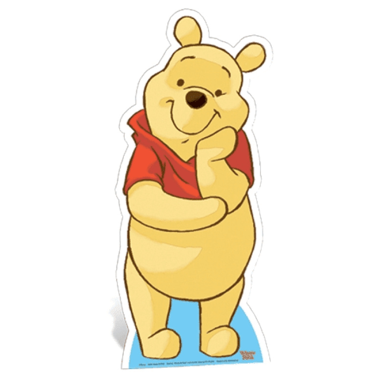 Winnie the Pooh Character Cutout | Personalised Cardboard Cutouts