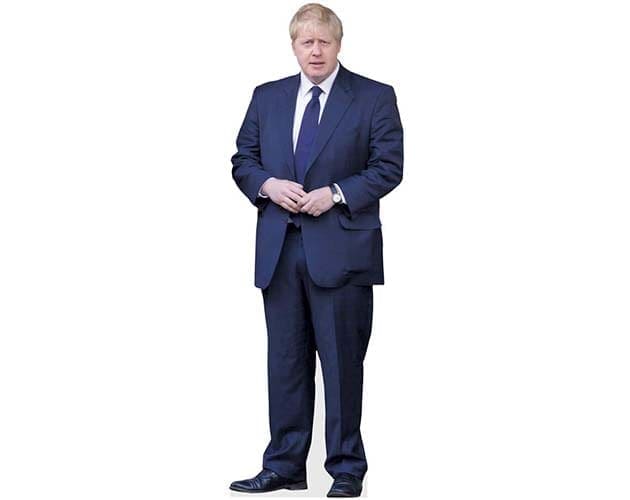 Boris Johnson Lifesize Cutout | Personalised Cardboard Cutouts