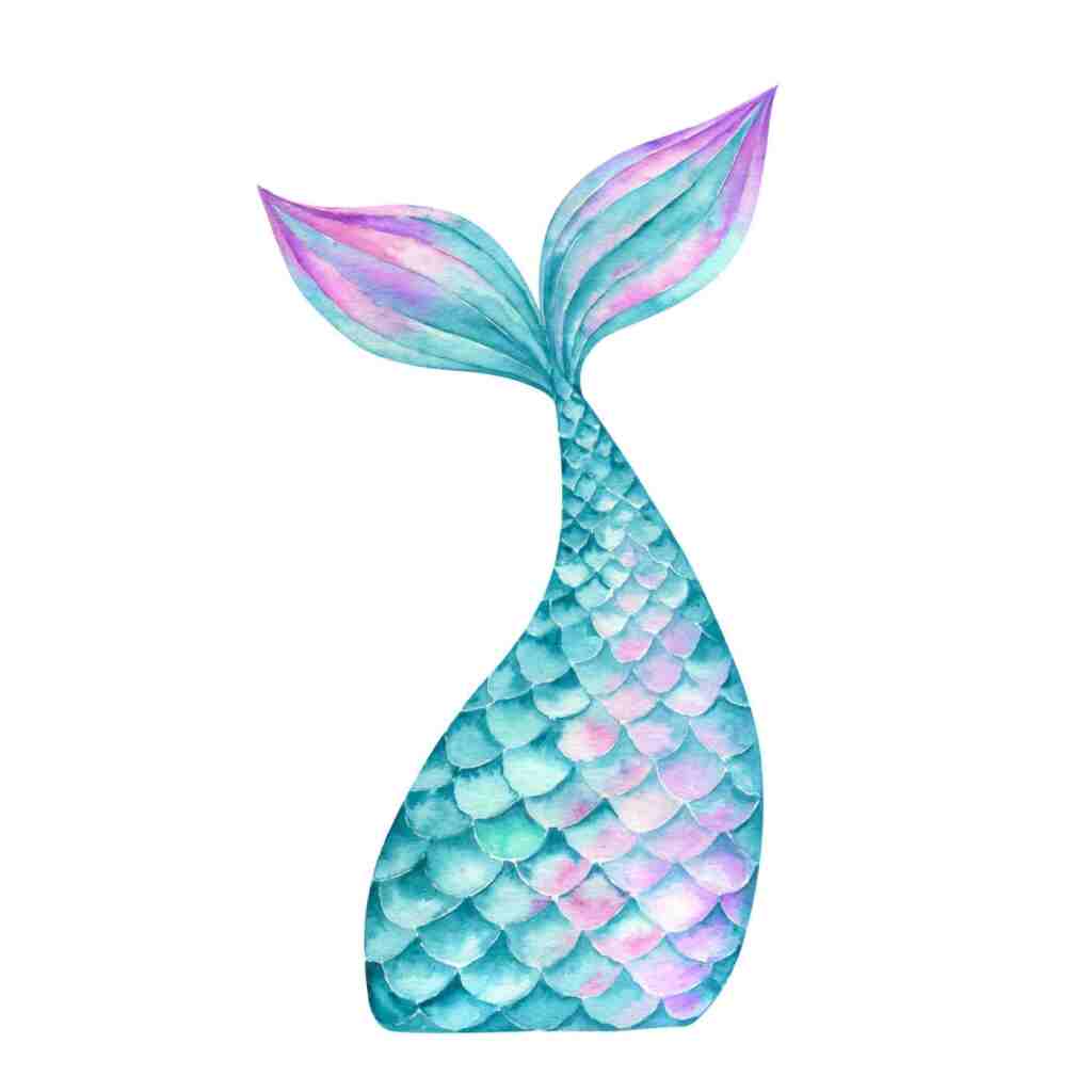 Mermaid Tail Cardboard Cutout | Personalised Cardboard Cutouts