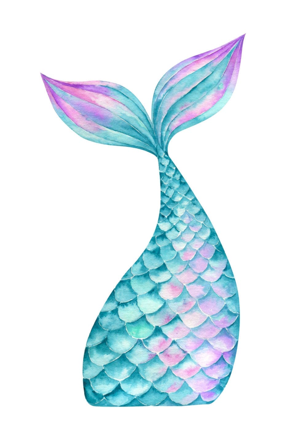 Mermaid Tail Template